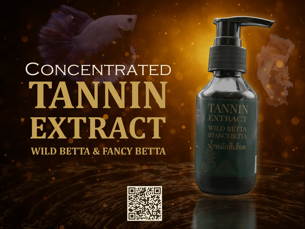 Si Sia Tannin Extract for Betta Fish | AF Plakad Thai